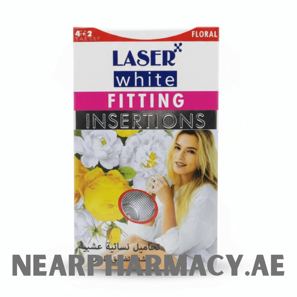 Laser White Fitting Insertions – Floral Hygiene in UAE